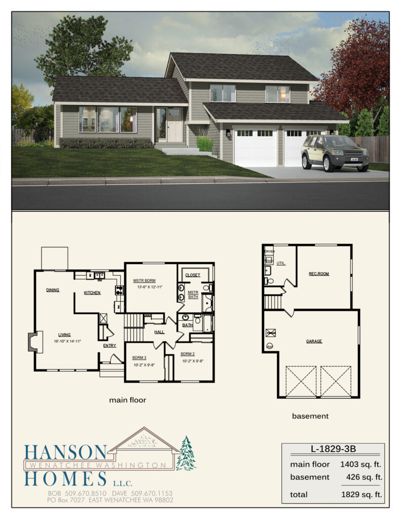 Floorplans – Hanson Homes LLC
