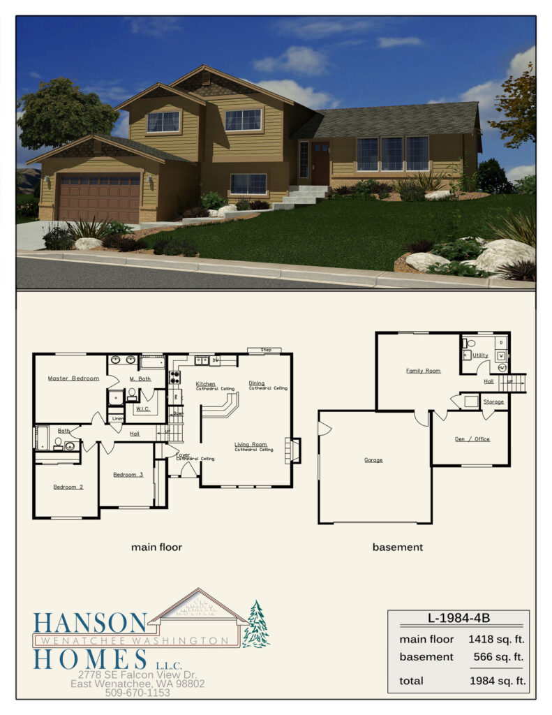 Floorplans – Hanson Homes LLC